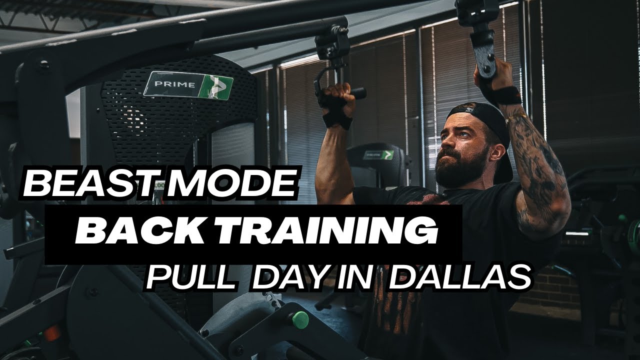 Beast Mode Back Training with Deadlifts, Lats & More | Bo Alexander ...