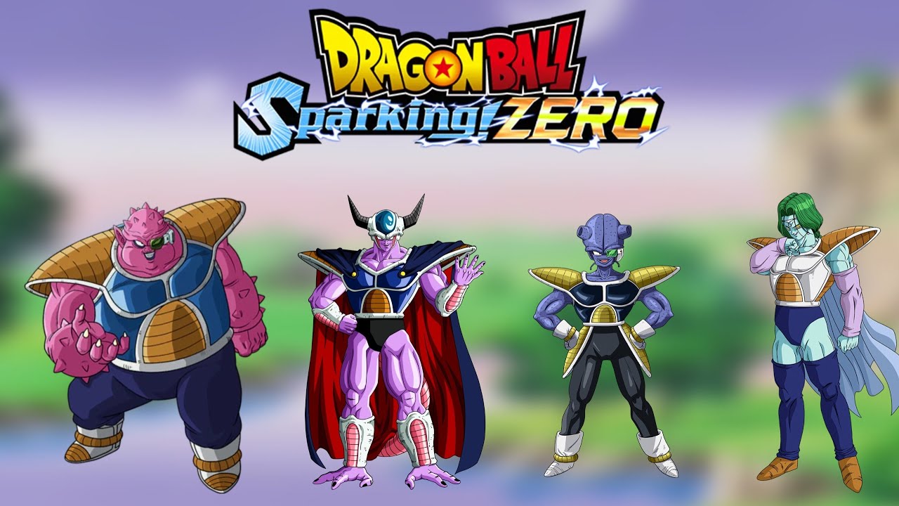Dragonball Sparking Zero All Characters And Moves: ZARBON, DODORIA, CUI ...