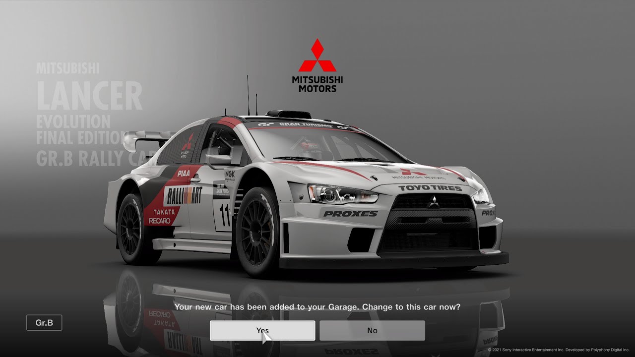 Gran Turismo™SPORT | Mitsubishi Lancer Evolution Final Edition Gr.B ...