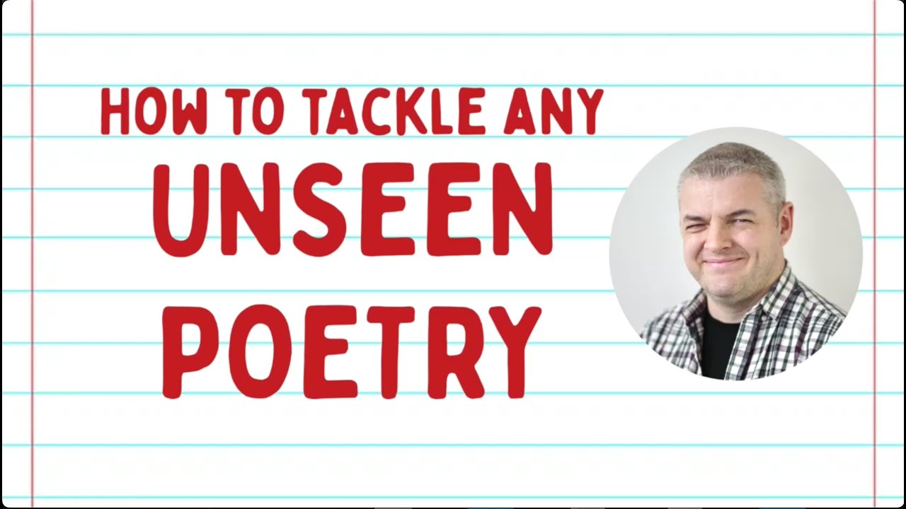 How to tackle any Unseen Poetry - YouTube