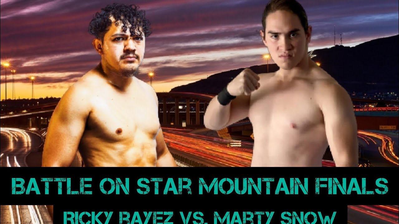 Ricky "Raya" Rayez vs. Marty snow PWL BATTLE ON STAR MOUNTAIN FINALS ...