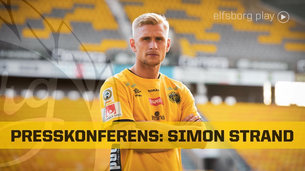 Presskonferens: Simon Strand - YouTube