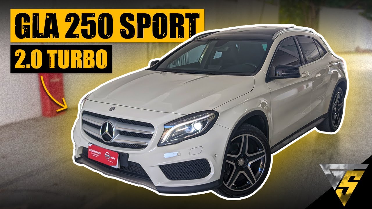 GLA 250 SPORT 2016 COM KIT AMG - REVIEW COMPLETO - YouTube