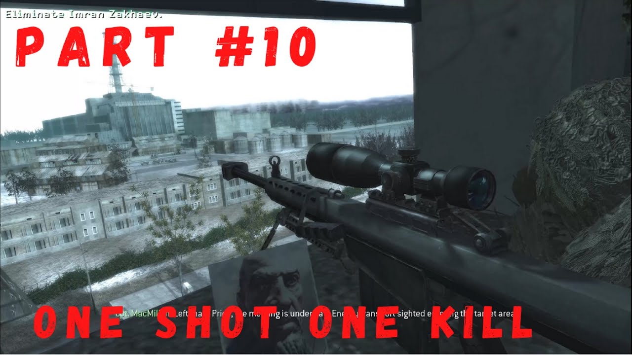 One Shot One Kill - Call Of Duty Part 10 - Gameplay - YouTube