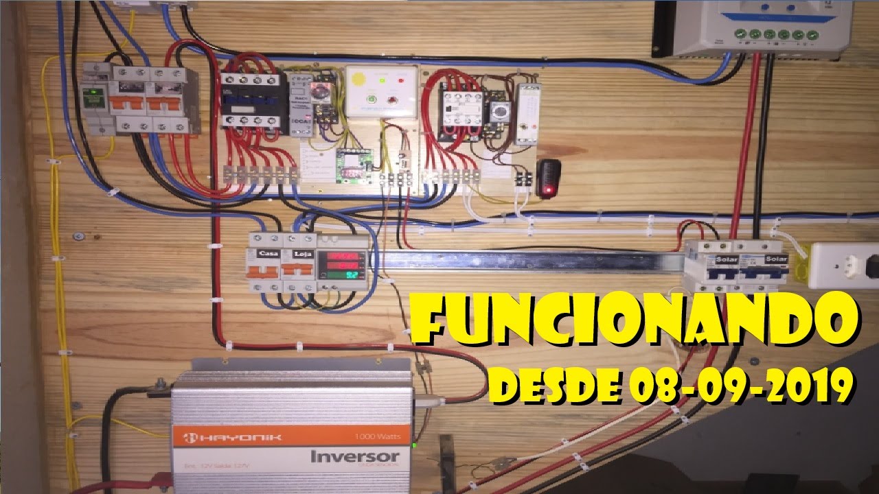 Sistema Off Grid Que Montei Pro Meu Amigo Diego 08 09 2019 - YouTube