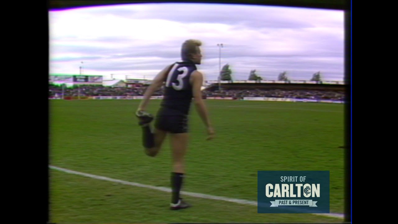 Michael Aitken 1985 - Carlton Football Club Past Player - YouTube