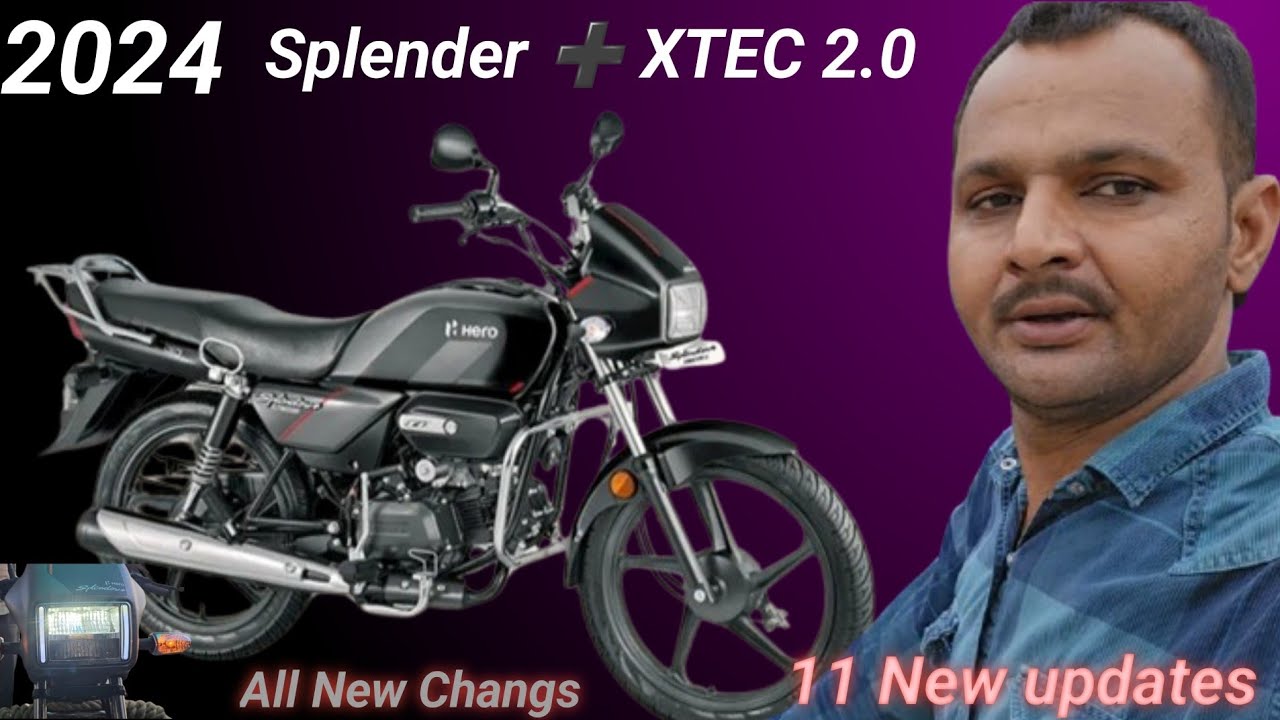 2024 new splender plus Xtec2.0 | 11New update |Hero splender - YouTube
