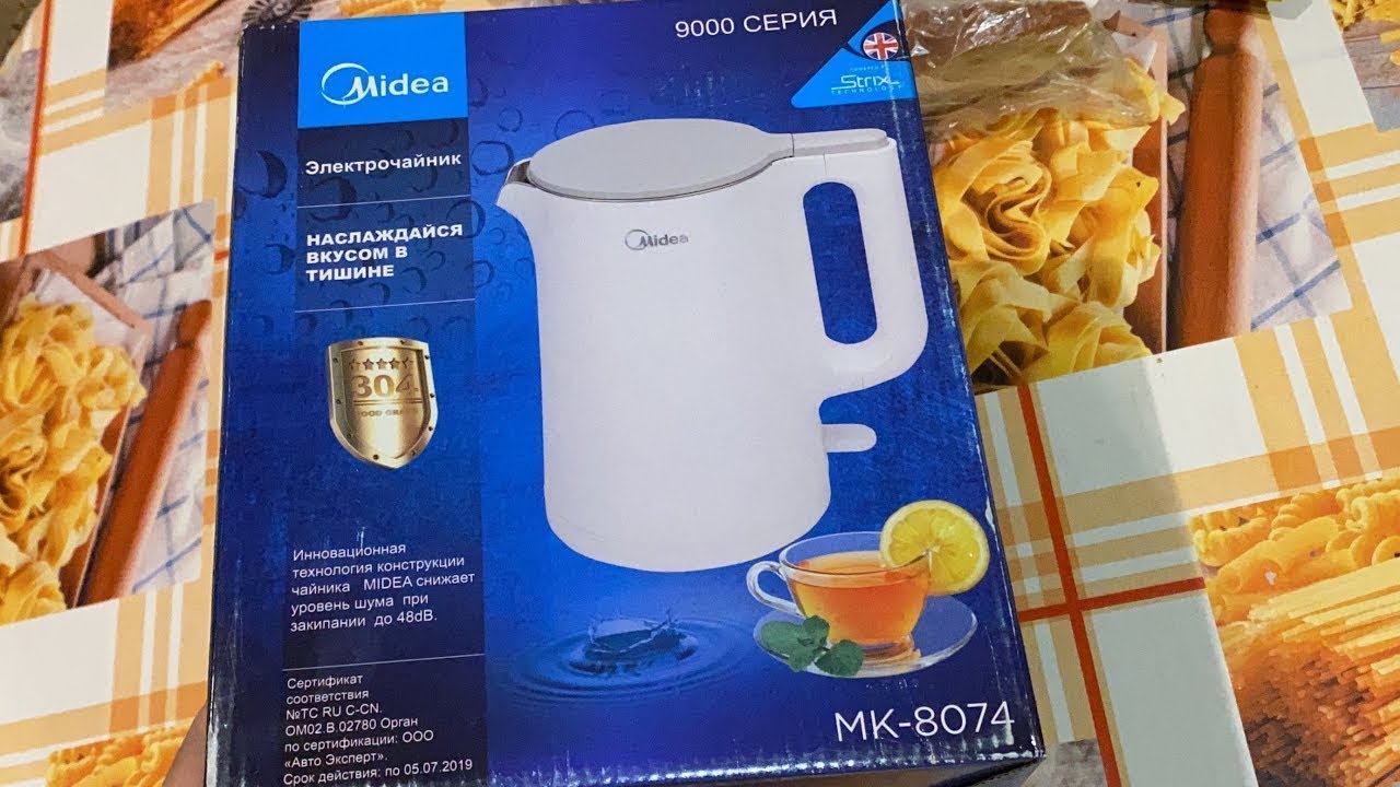 Midea MK-8074 Электрочайник - ЛУЧШЕ ЧЕМ Xiaomi Mi Kettle! Адекватность ...