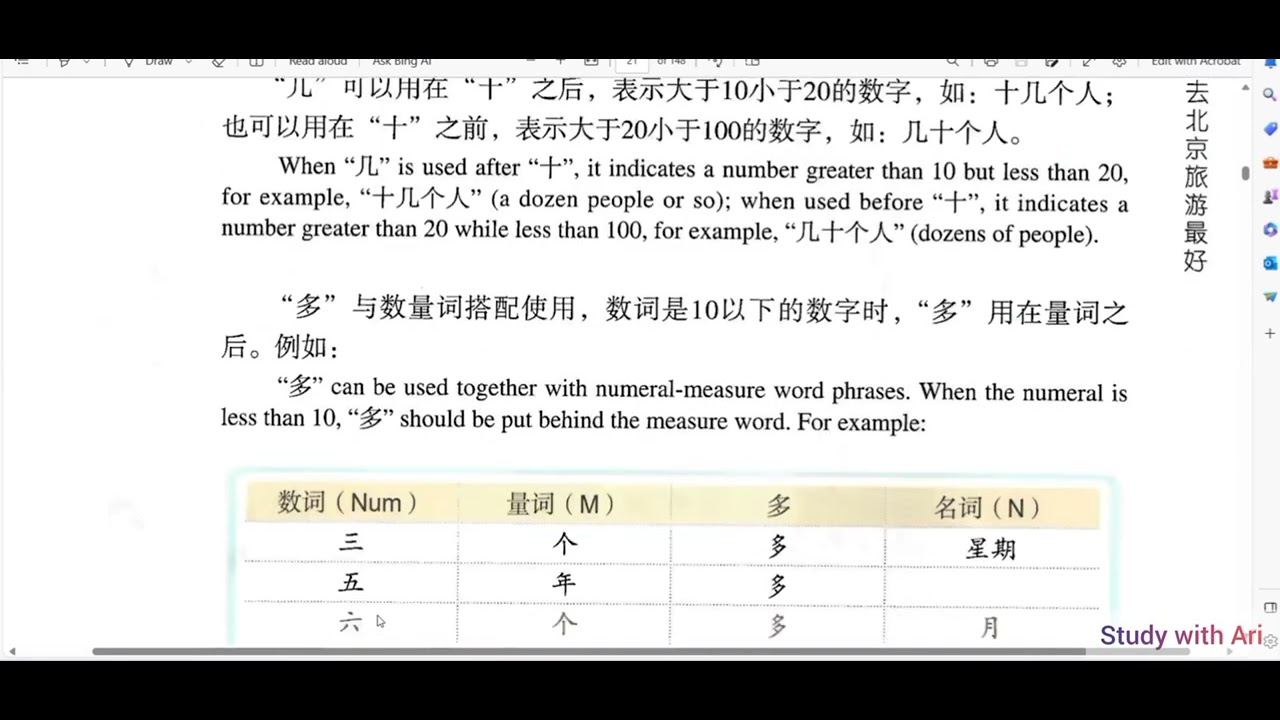 HSK 2 Lesson 1 Grammar - YouTube