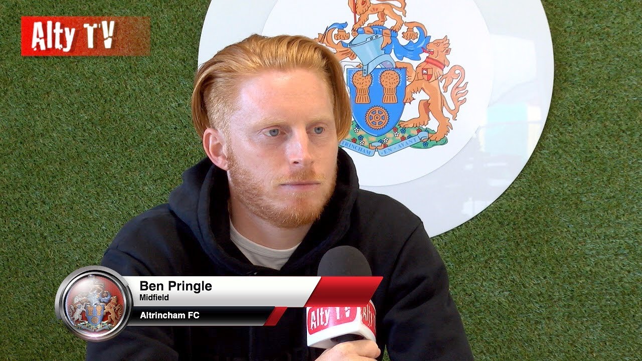 Ben Pringle signs for Altrincham FC | Interview - YouTube