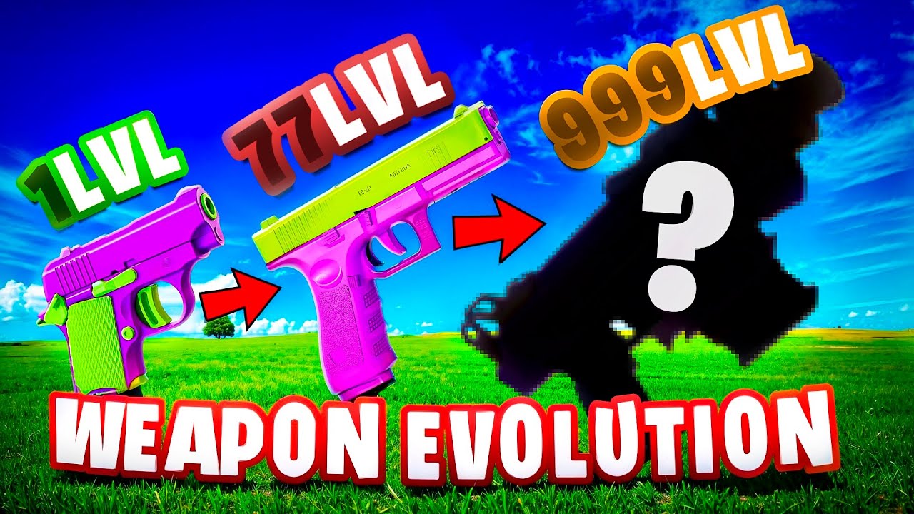 🔺⬆️🔺Weapon Evolution🔺⬆️🔺 #amazon #upgrade #evolution #toy #toys #shots ...
