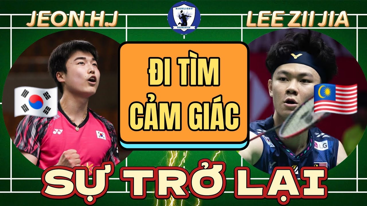LEE ZII JIA vs JEON HYEOK JIN | Vô Địch Thế Giới 2025 | Sự Trở Lại Của Thần Búa - YouTube