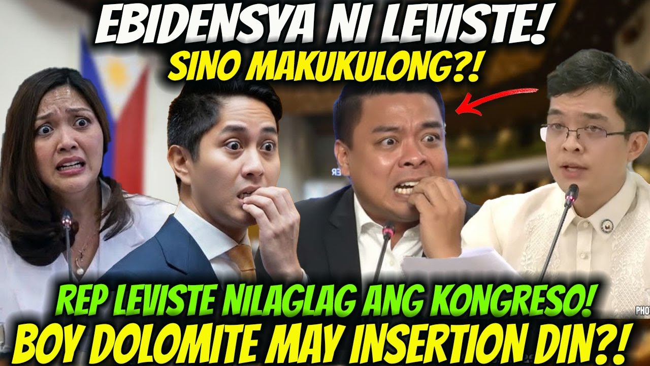 NAKO! LEVISTE HAWAK NA ANG EBIDENSYA! KONGRESO TATAMAAN?! BOY DOLOMITE ...