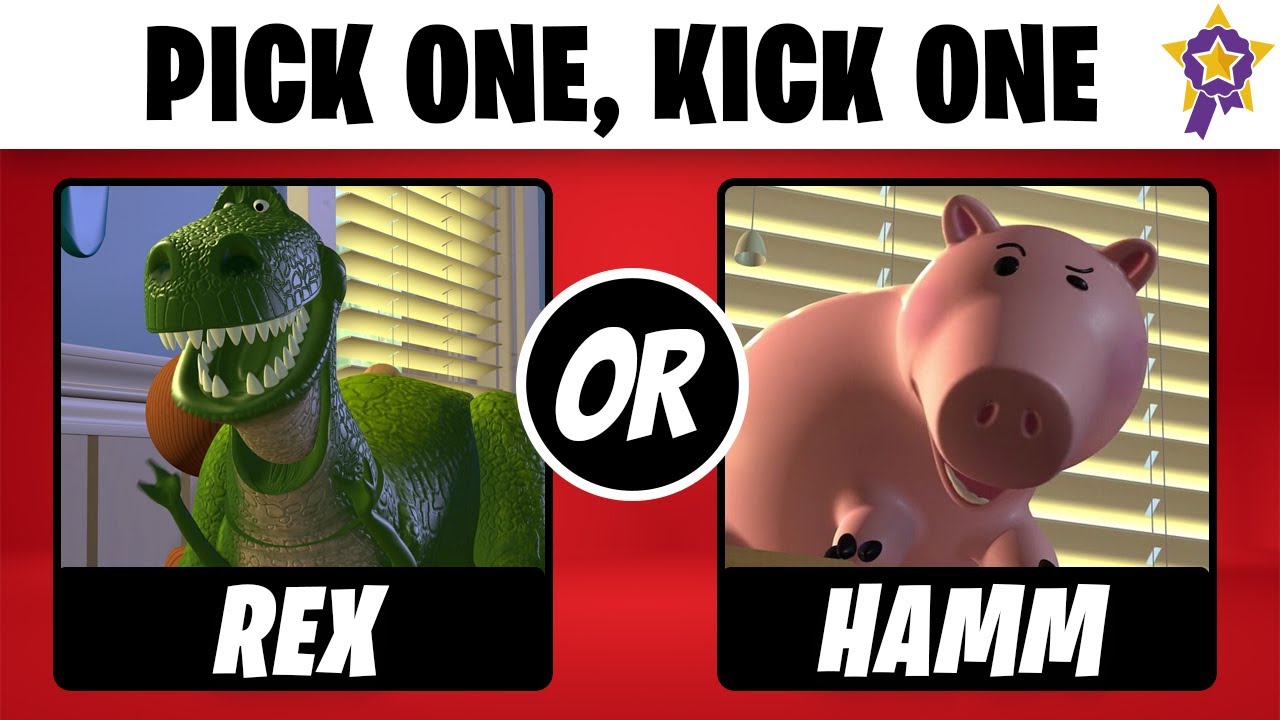 Pick One, Kick One DISNEY Characters - YouTube