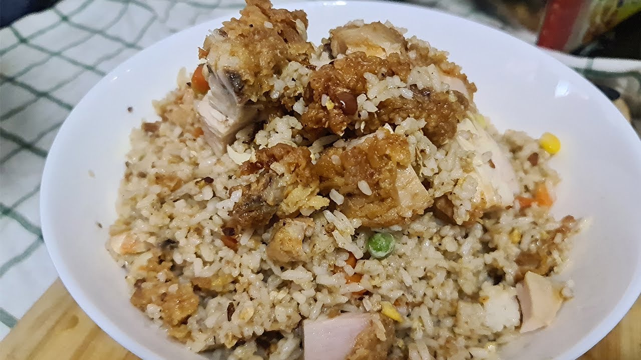 Nasi Goreng Ayam KFC | Masak simple-simple jer - YouTube