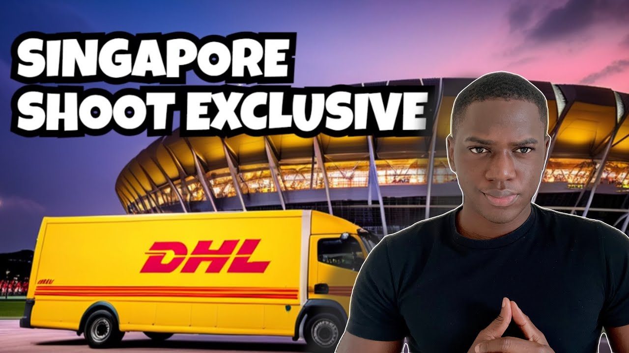 DHL Photoshoot in SINGAPORE AT the National STADIUM for COLDPLAY ...
