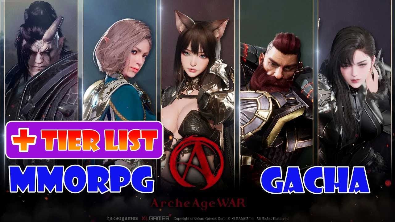 ANDROID - TESTANDO ESSE MMORPG GACHA (CANADA E U.S.A) ARCHEAGE WAR ...