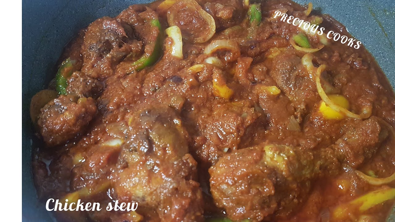 Irresistible Chicken Stew// Best Chicken stew. #Ghana Chicken Stew ...