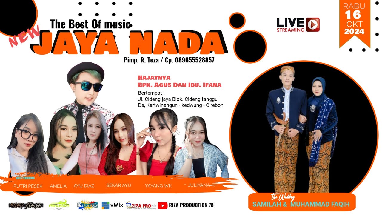 🔴LIVE " NEW JAYA NADA " BLOK. CIDENG TANGGUL KERTAWINANGUN - KEDAWUNG - CIREBON. RABU 16 - 10 ...