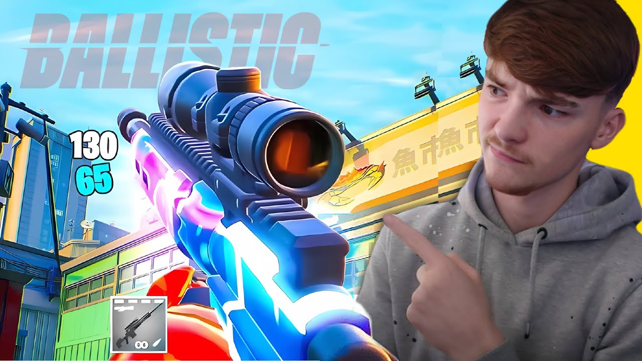LIVE - FORTNITE - *NEW* 5v5 FIRST PERSON Ballistic Game Mode... | # ...