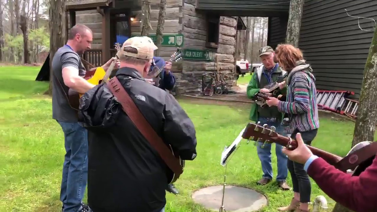 Banjo Ben's Inaugural Cabin Camp Tour! - YouTube