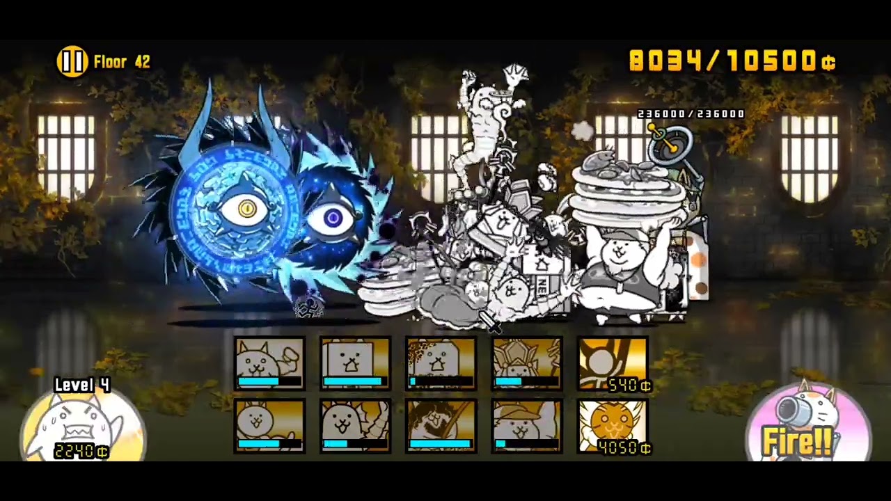 Infernal Tower Floor 42 - Battle Cats - YouTube