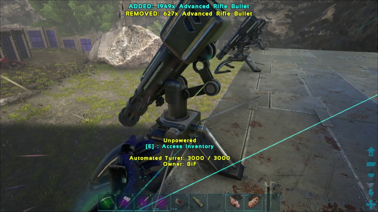 Raiding Metal base noob - ARK Survival Evolved - YouTube