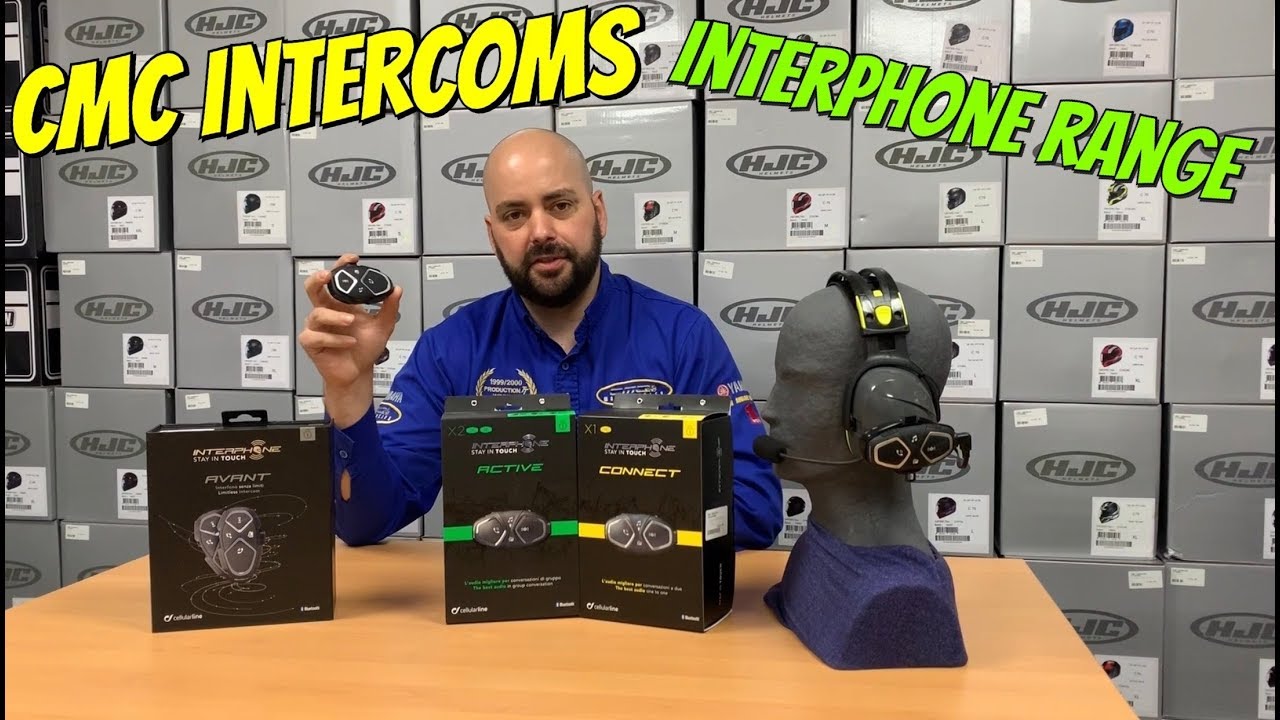 Interphone Motorcycle Bluetooth Intercom Range - YouTube
