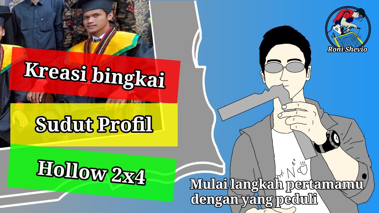 Teknik bending profil kayu pada besi hollow - YouTube