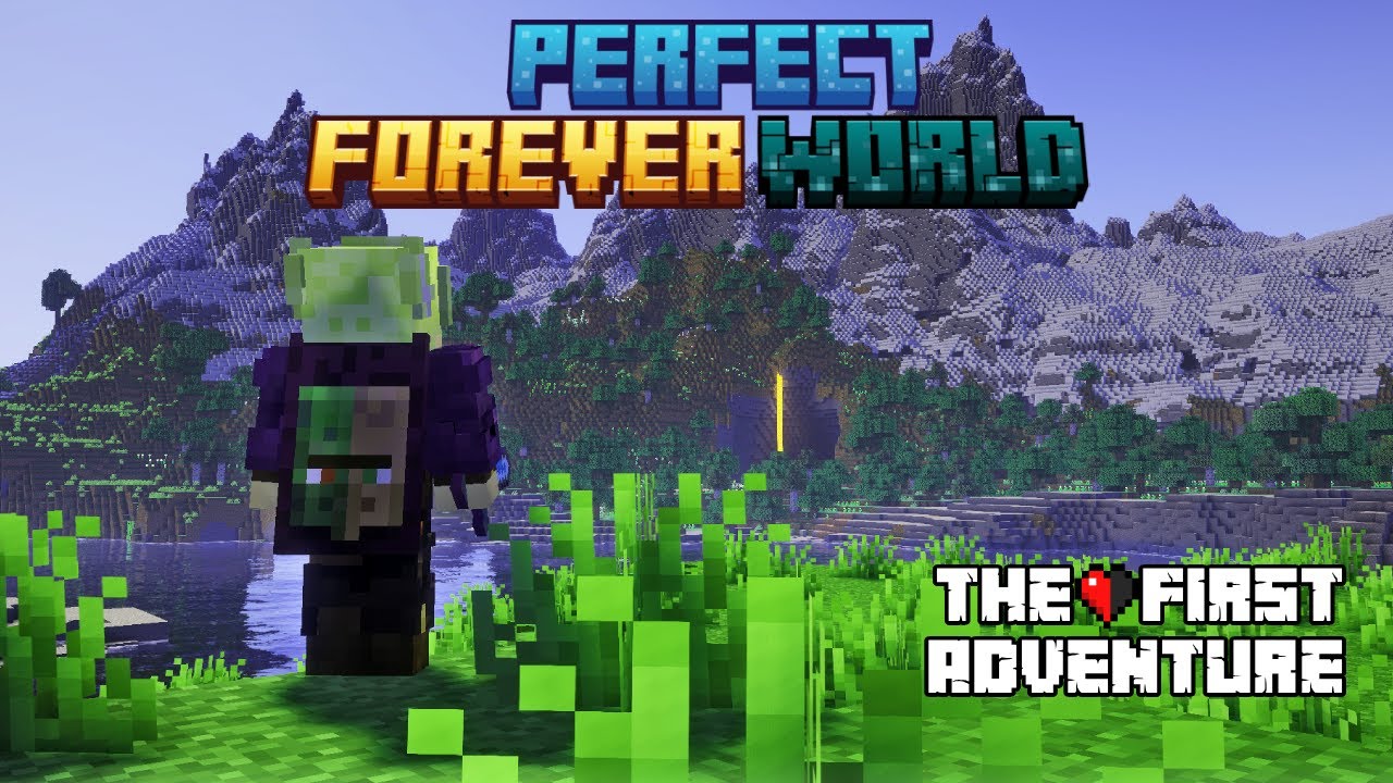 I started my Forever World in Minecraft - YouTube