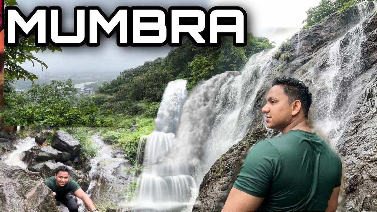 Hidden waterfall in Mumbra Trekking only 10 #mumbra #waterfall - YouTube