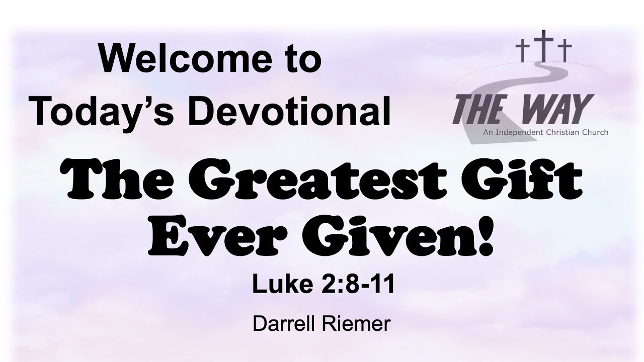 The Greatest Gift Ever Given - YouTube