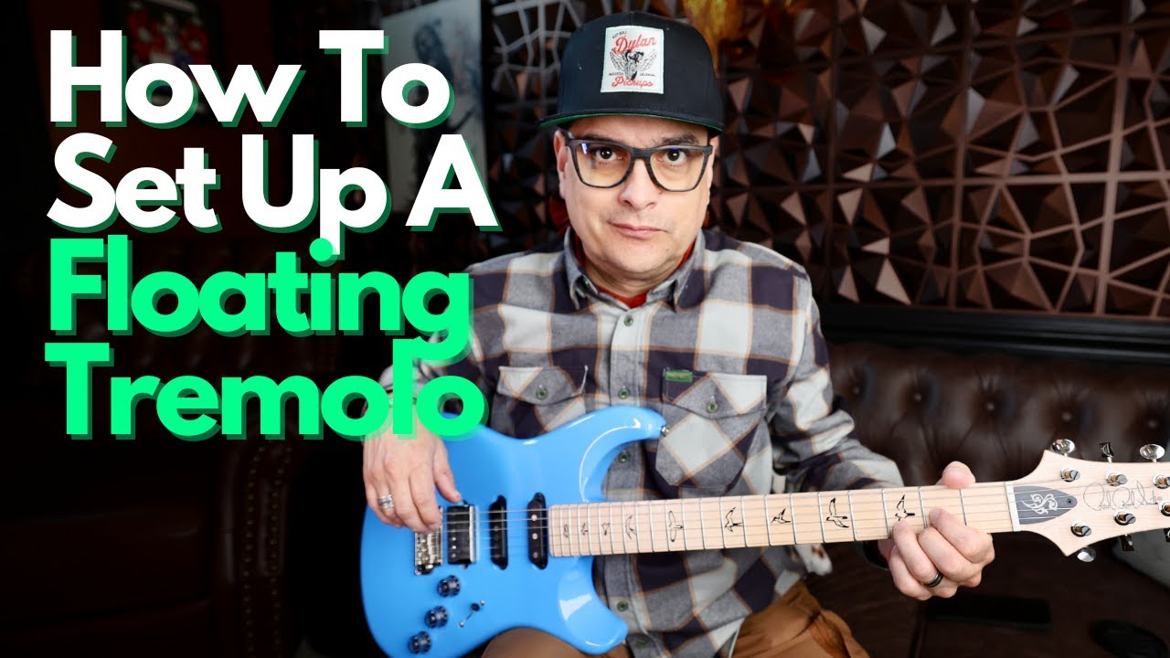 How To Set Up A Floating Tremolo Guitar - YouTube