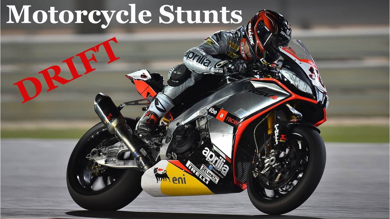 Motorcycle Stunts How To DRIFT - YouTube