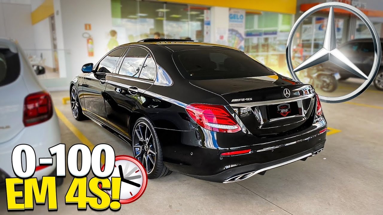 Mercedes E43 AMG test drive - YouTube