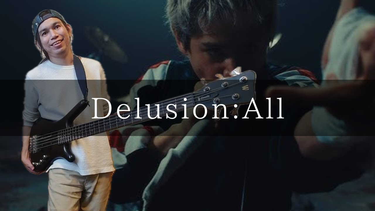 ONE OK ROCK - Delusion:All Bass cover 弾いてみた TAB - YouTube