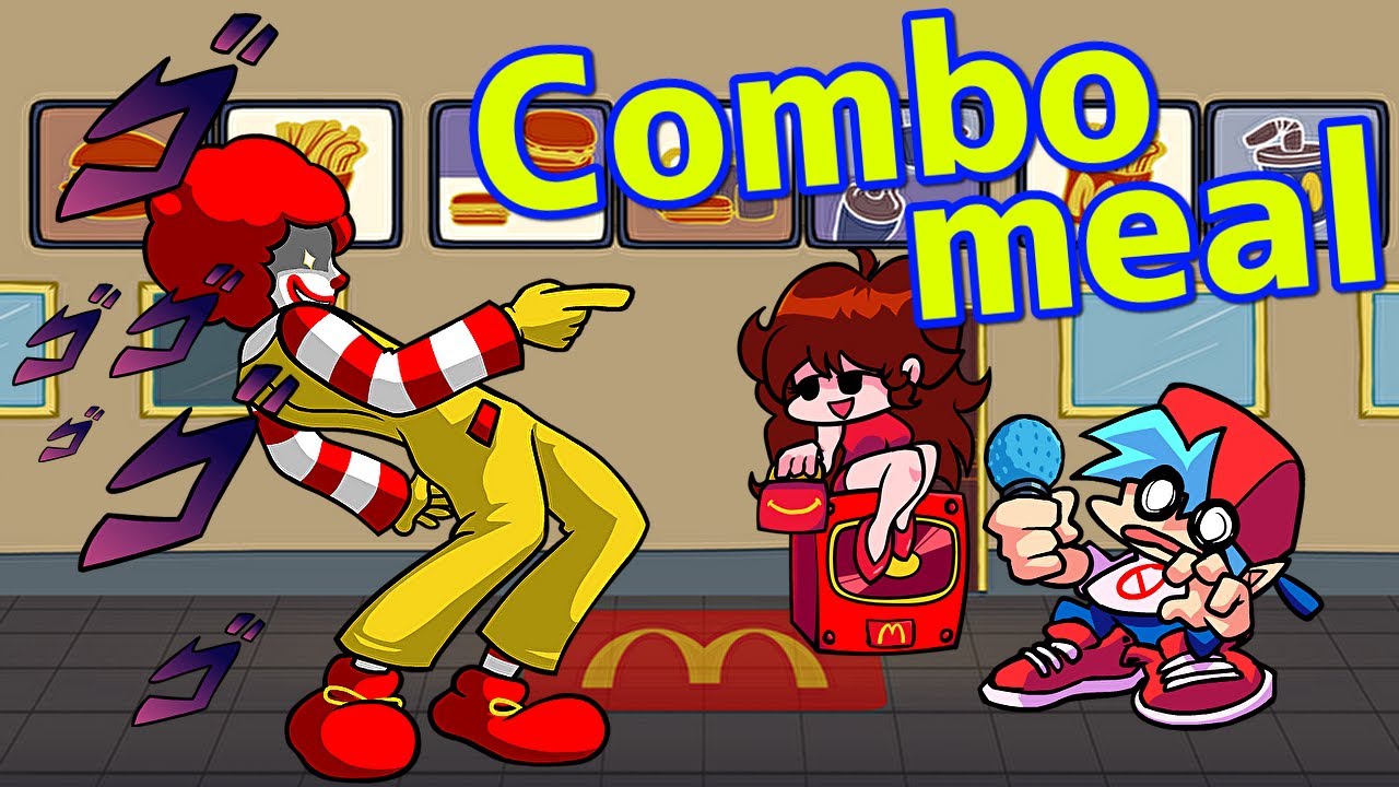 【FNF】Friday Night Funkin VS Ronald Mcdonald（Combo meal） - YouTube Music