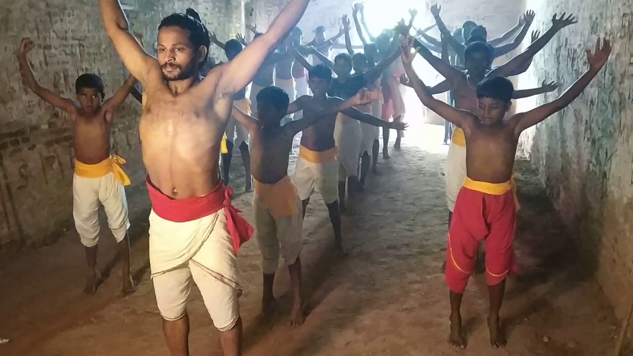 Kshatriya Pranayama, Silambam, Kalari, Kuthu Varisai, Puducherry - YouTube