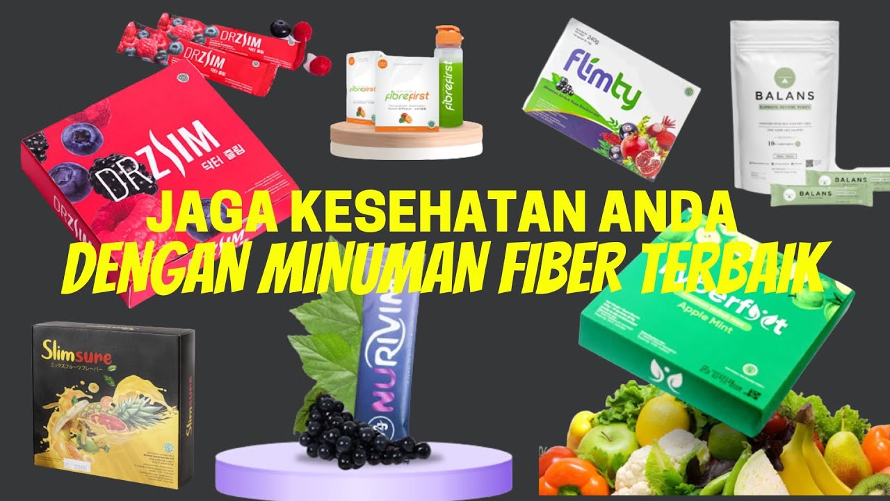 10 Rekomendasi Minuman Fiber Terbaik Terbaru Tahun 2023 - YouTube