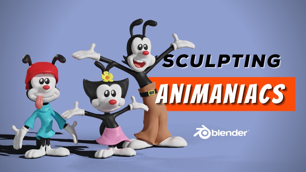 3D Sculpting Animaniacs - Blender 3.0 - YouTube