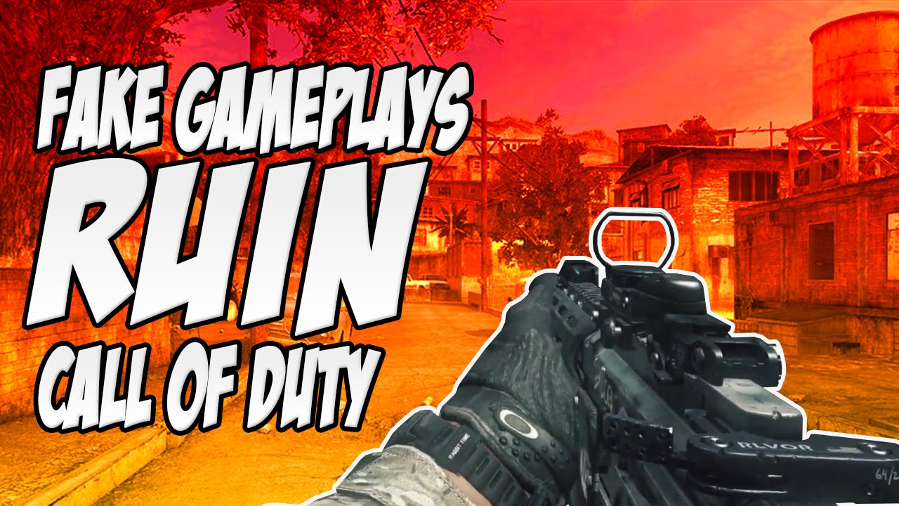 How Fake Gameplays Ruined The Standards On Cod (Discussion) - YouTube