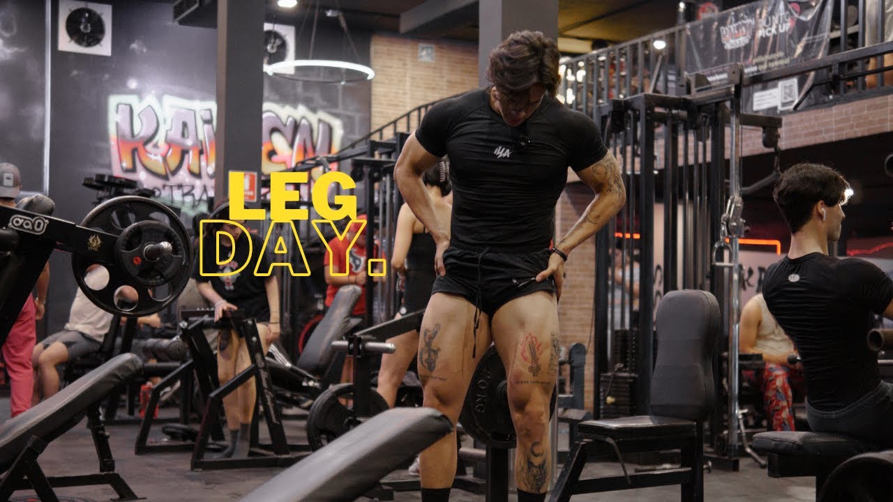 Leg day ;D - YouTube