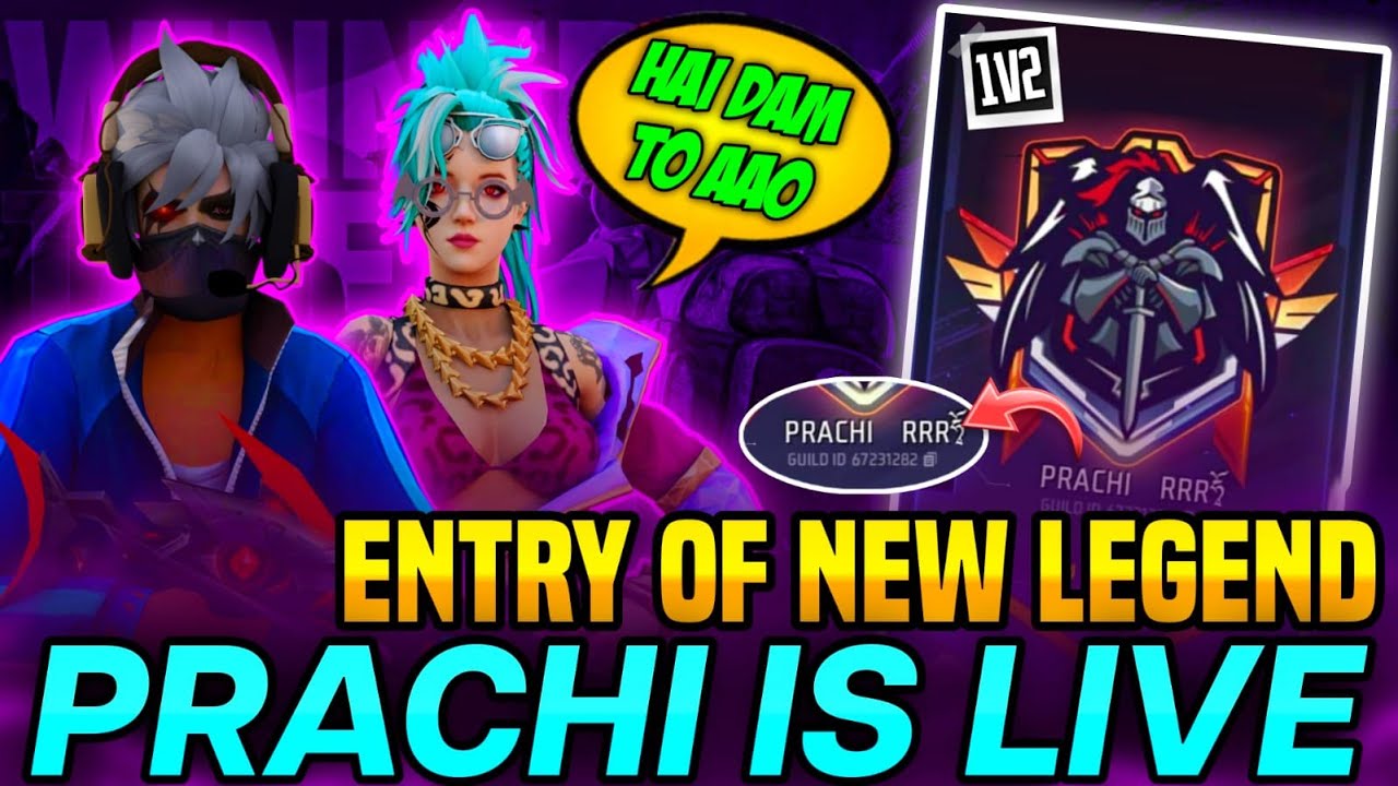 1V2 😱 FREE FIRE LIVE GUILD TEST // FF GIRL' LIVE GUILD TEST // #fflive ...