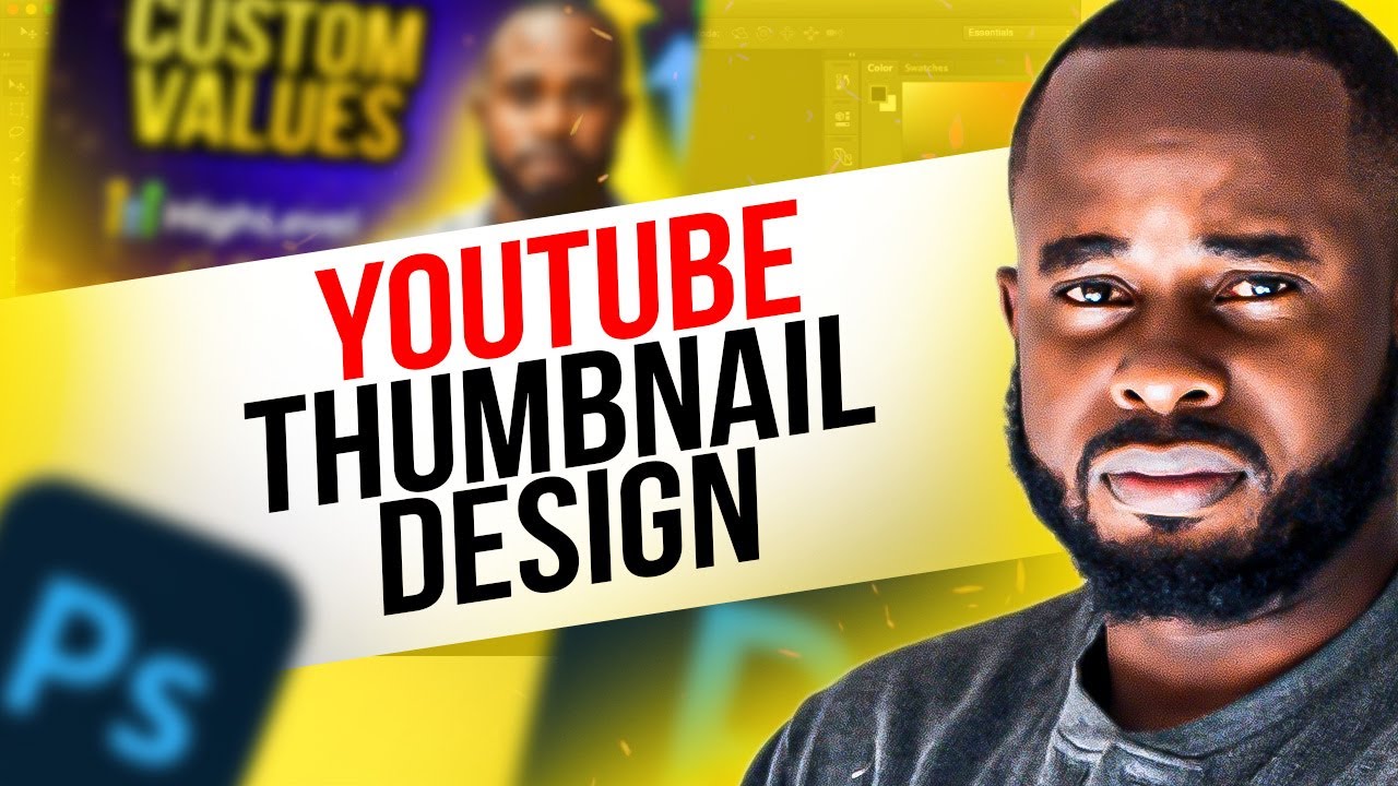How I design a Youtube Thumbnail using Photoshop - YouTube