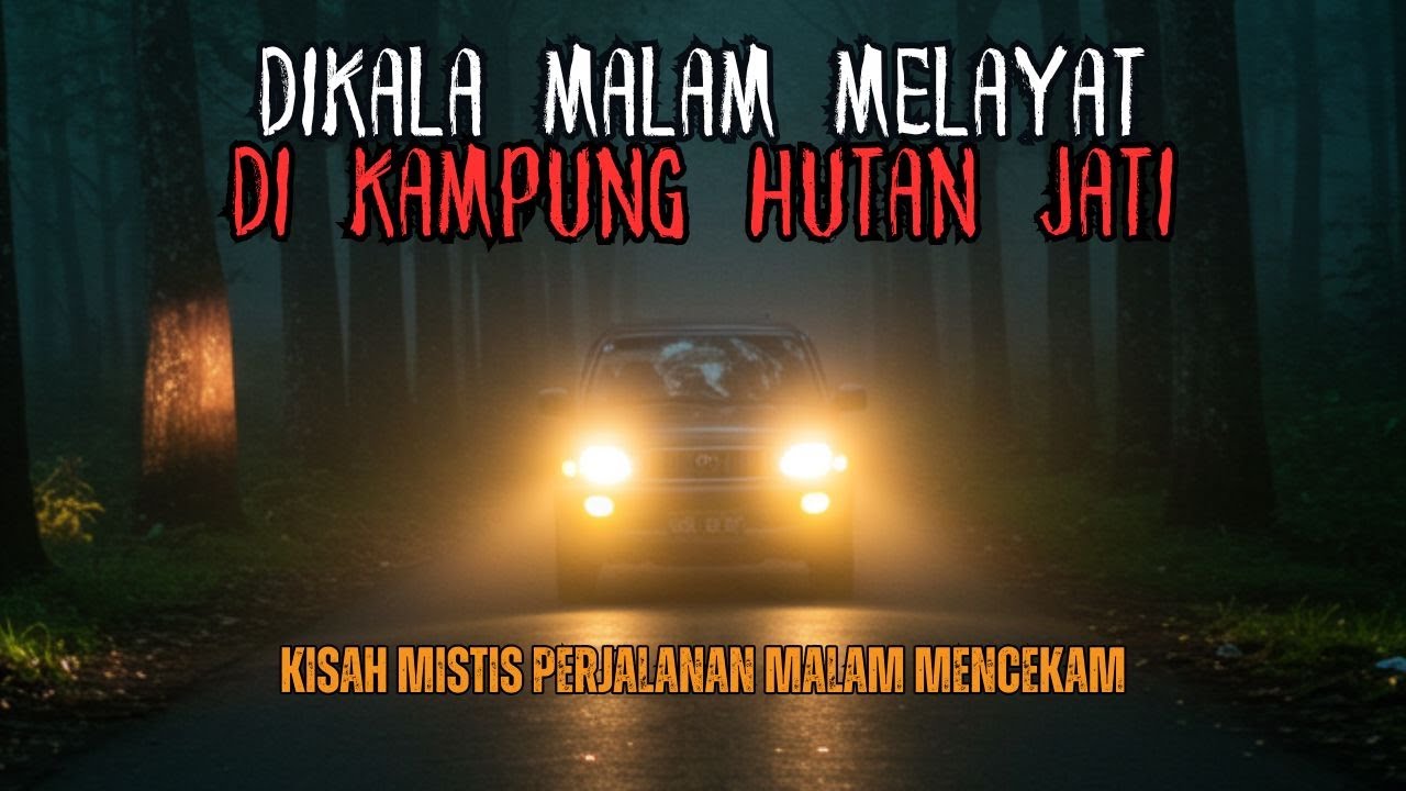 PERJALANAN MALAM MELAYAT KE KAMPUNG DI UJUNG HUTAN JATI - YouTube