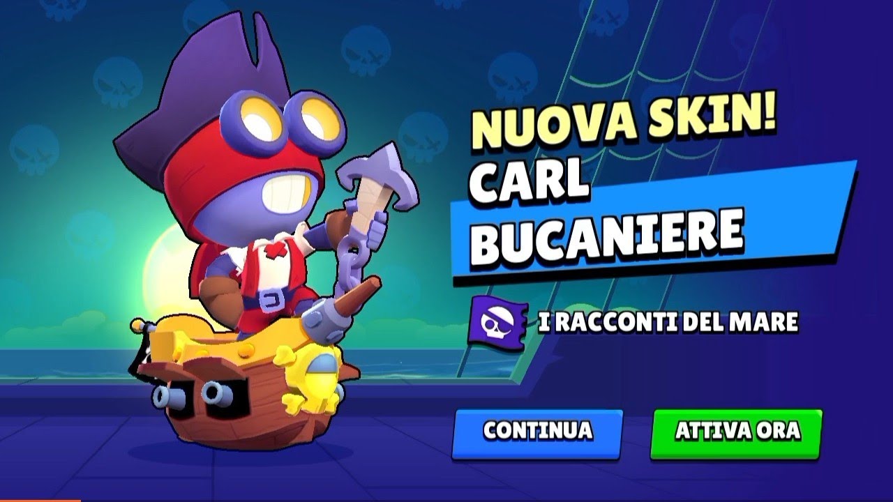 Finalmente SHOPPO LA SKIN EPICA MIGLIORE DI CARL!!! *CARL BUCANIERE ...