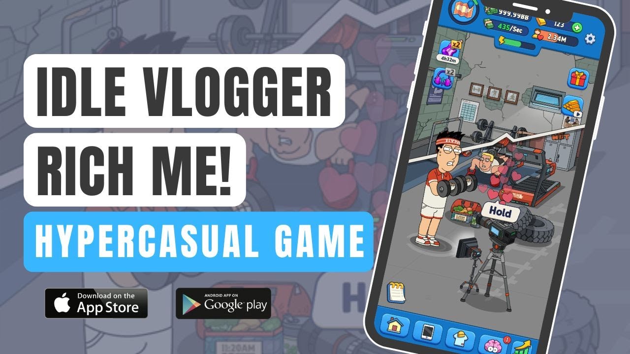 Idle Vlogger Get Rich 📸💰🤑 Gameplay, Android, iOS, Games - YouTube