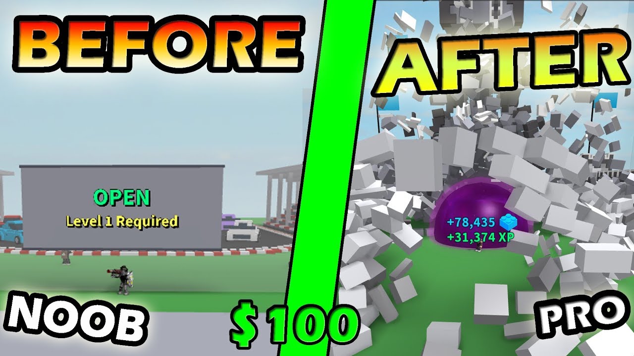 BEFORE & AFTER YOU SPEND $100 ON THIS GAME!- Roblox Destruction ...
