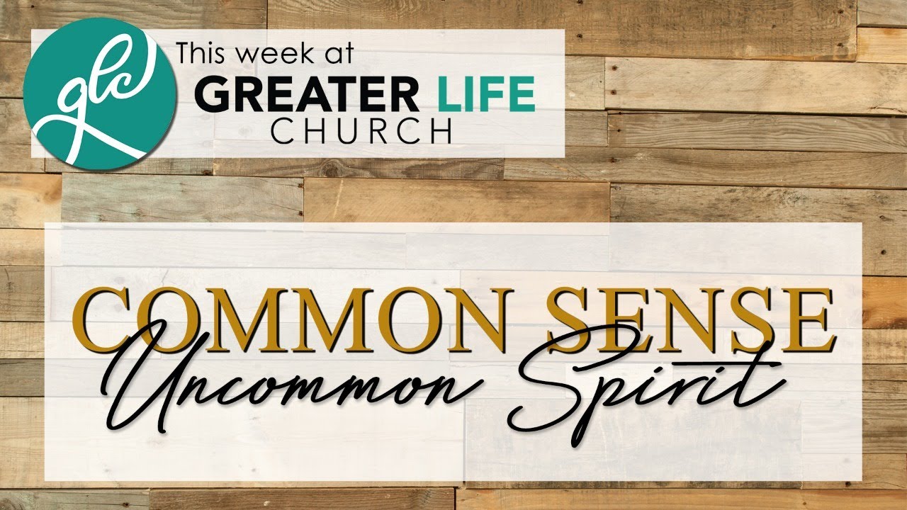 Common Sense / Uncommon Spirit - YouTube