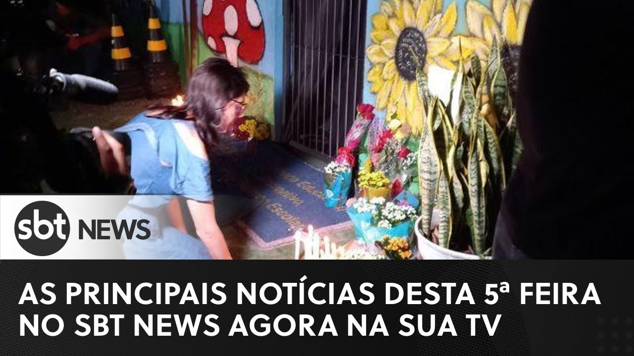 🔴 SBT AO VIVO | O que foi notícia no SBT News agora na TV #SBTNewsnaTV ...